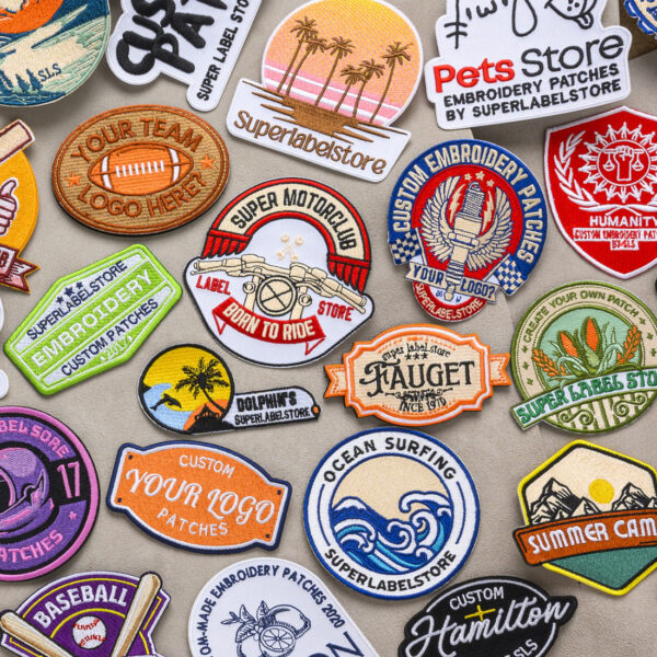 Custom Embroidery Patches | Superlabelstore